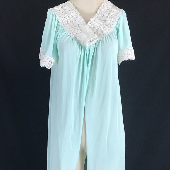 Vintage | Intimates & Sleepwear | 7s80s Nightgown Robe | Poshmark